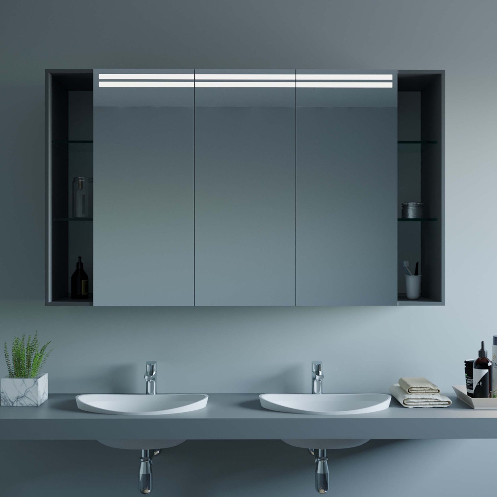 Bad Spiegelschrank Leon – Spiegelmax